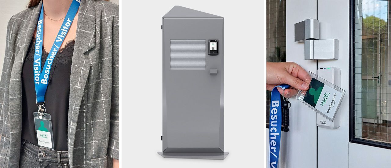 Visitor Management with RFID and QR Codes | deister electronic