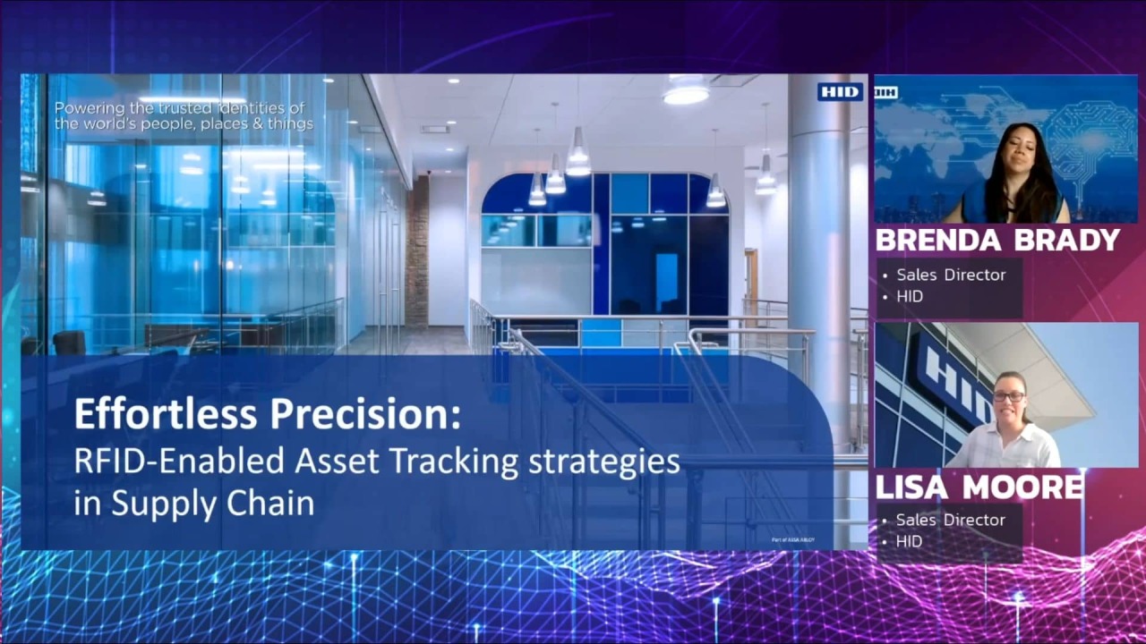 Brenda Brady & Lisa Moore | RFID-Enabled Asset Tracking Strategies