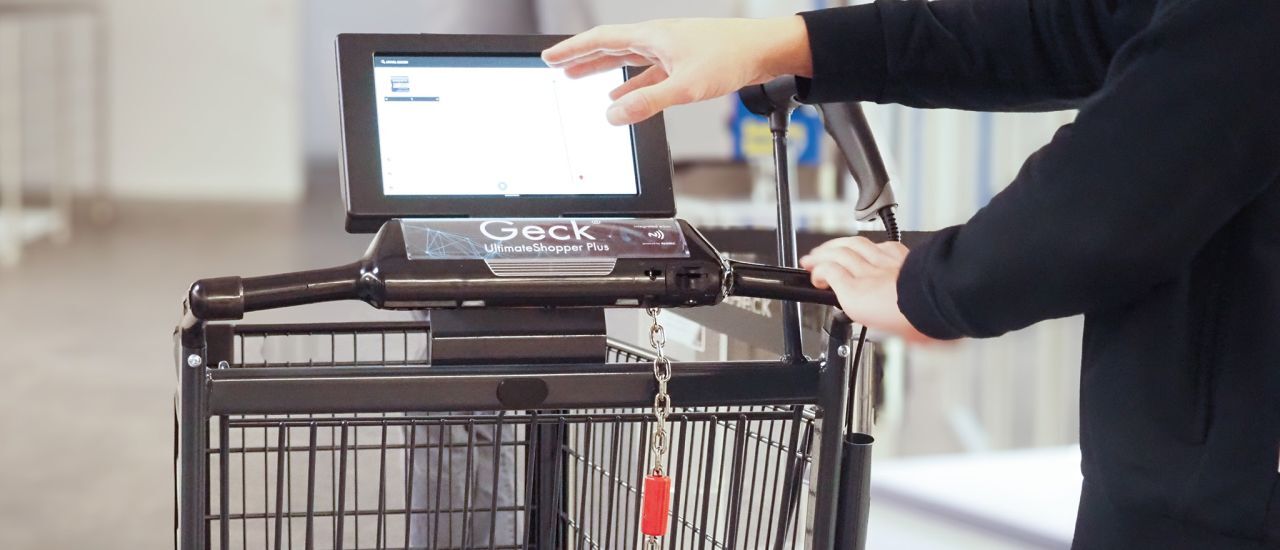 UltimateShopper Plus: Hightech-Einkaufswagen für den Handel