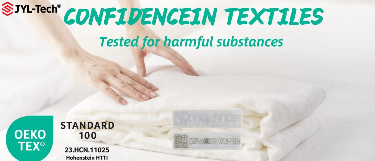 JYL-Tech RFID Laundry Chip Certified by OEKO-TEX®