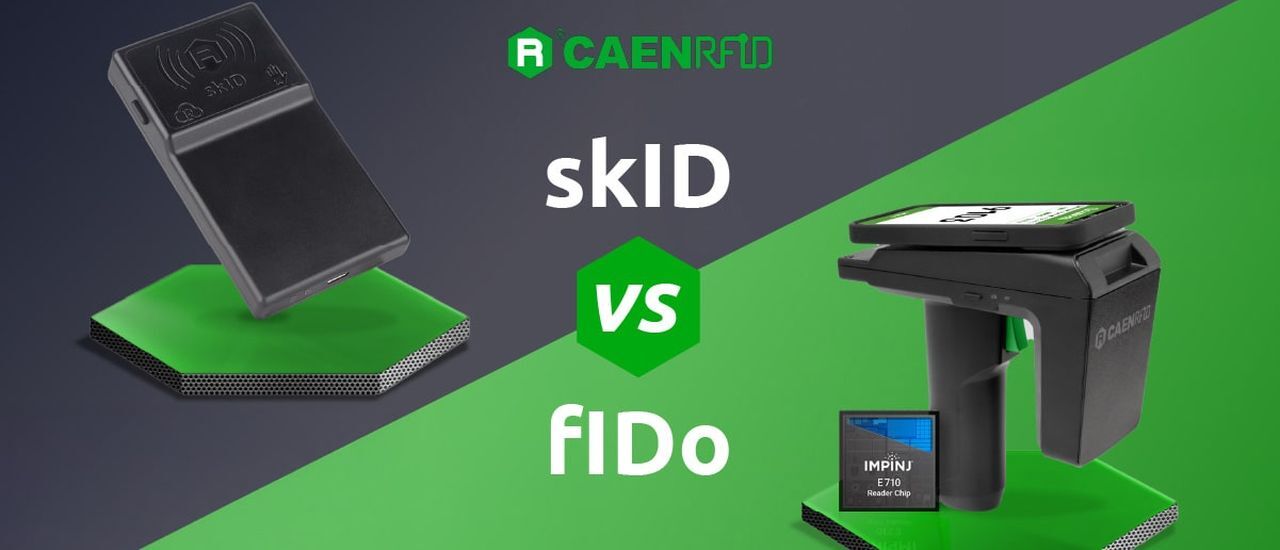Compare CAEN RFID Mobile Sled Readers: skID vs. fIDo