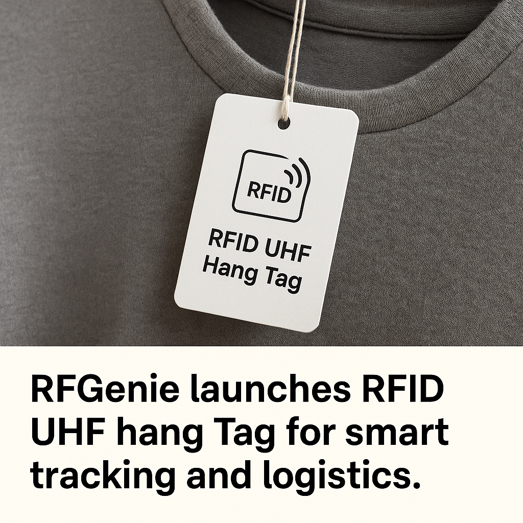 RFID UHF Hang Tag for Apparel & Asset Tracking from RFGenie