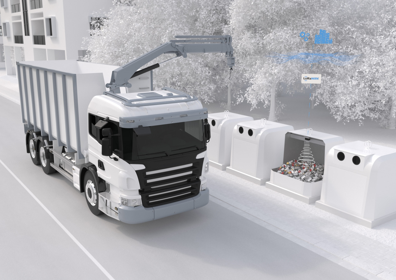 Demand-Driven Emptying of Glass Recycling