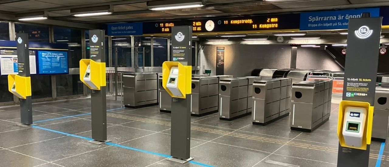 Stockholm Public Transit Ticketing System by HID
