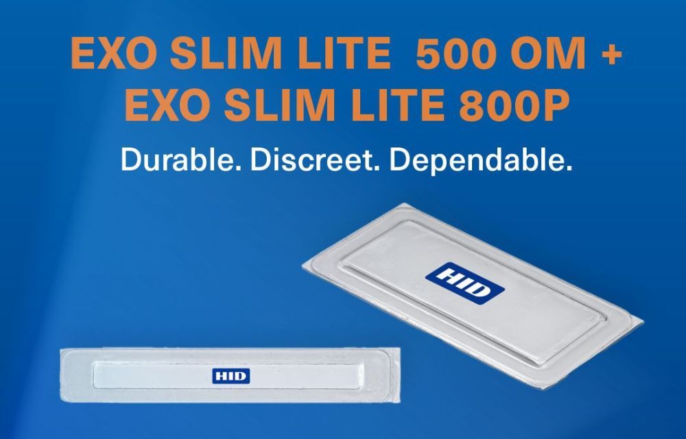 EXO SLIM LITE RAIN RFID Hard Tags by HID