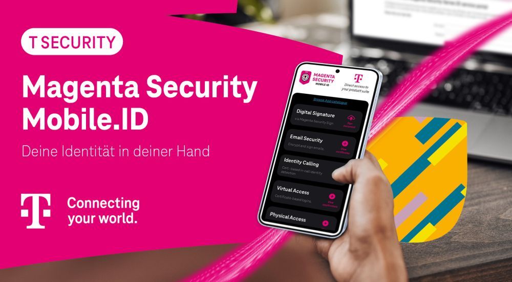 Smartphone as Universal Key with Magenta Security Mobile.ID