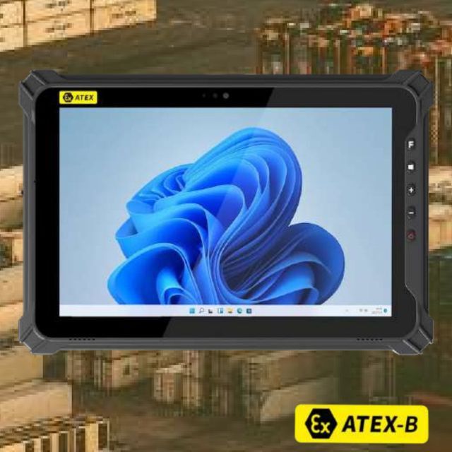 iDTRONIC Tablette RFID industrielle robuste C11 ATEX avec NFC & QR Code