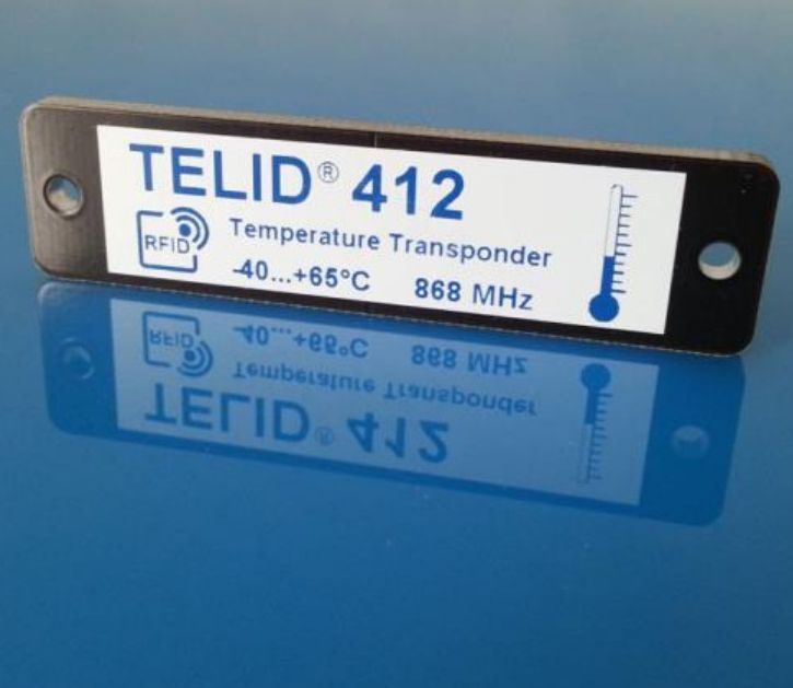 microsensys TELID 412.02 UHF RFID Temperature Sensor Tag