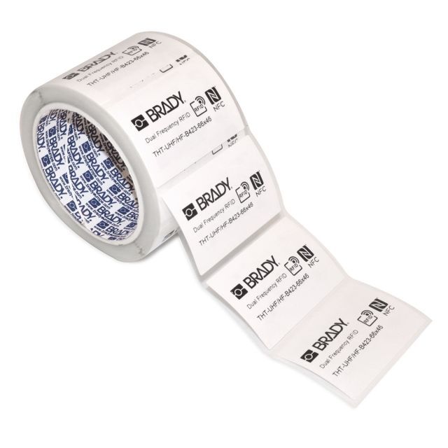 Brady Étiquettes RFID Track and Trace LF/HF, UHF et NFC